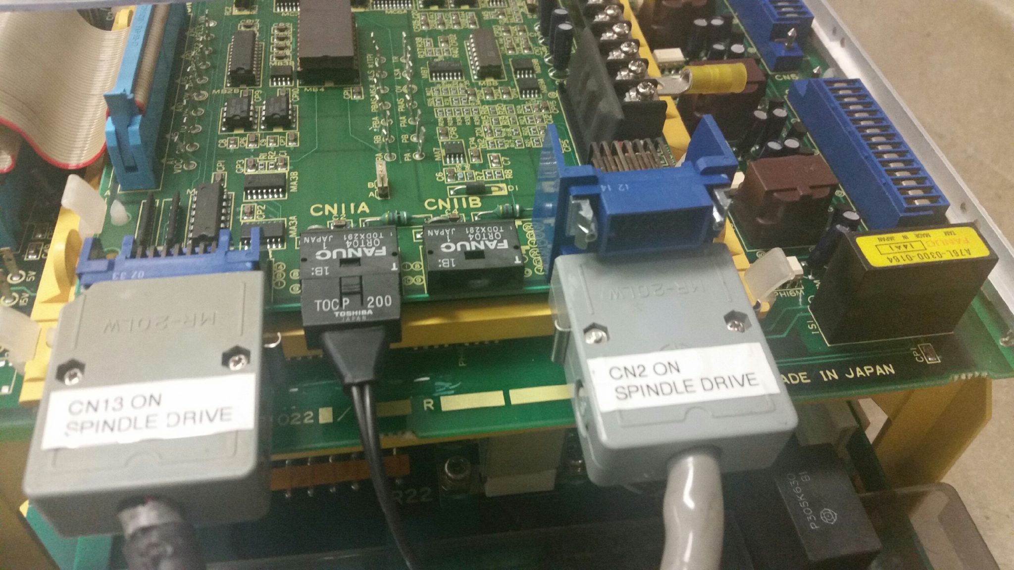 Diagnose A Fanuc Spindle Drive Alarm 01 Code Tie Information Center